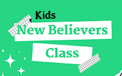 New Believer's Class: Kids - First Baptist Church - Joelton